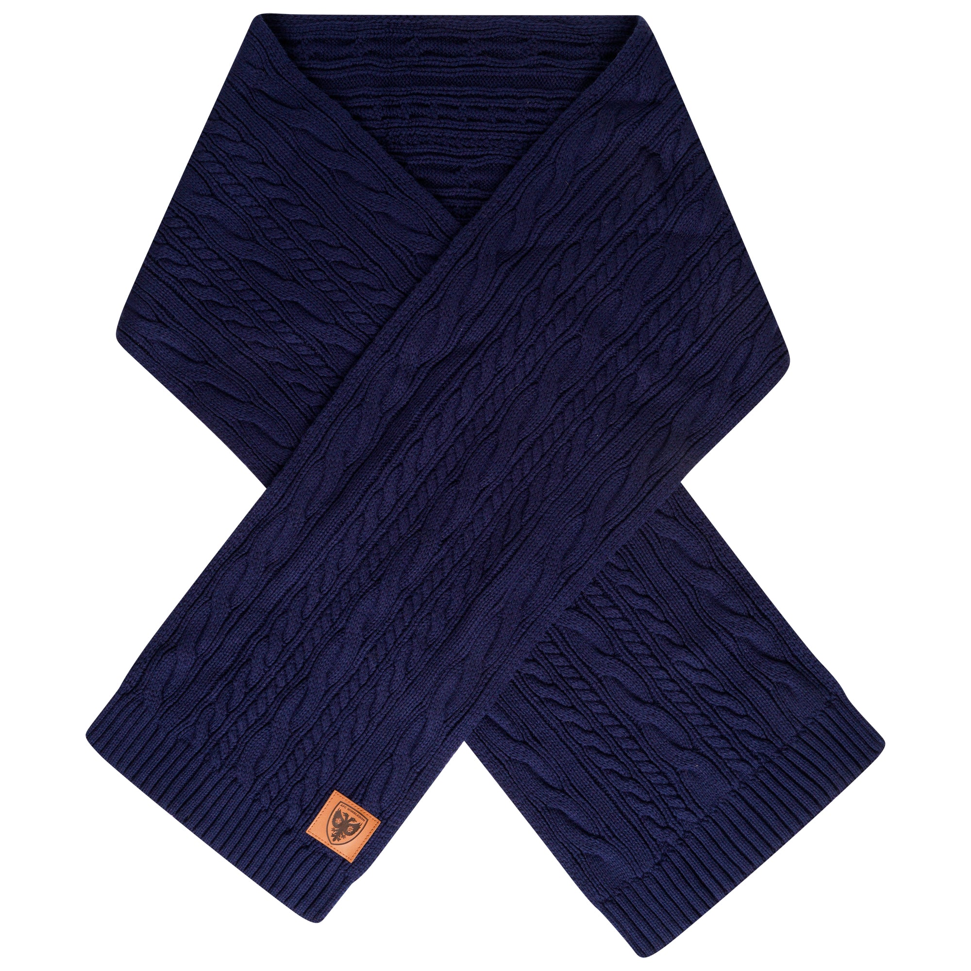 Luxury Cable Knit Scarf – AFC Wimbledon Shop