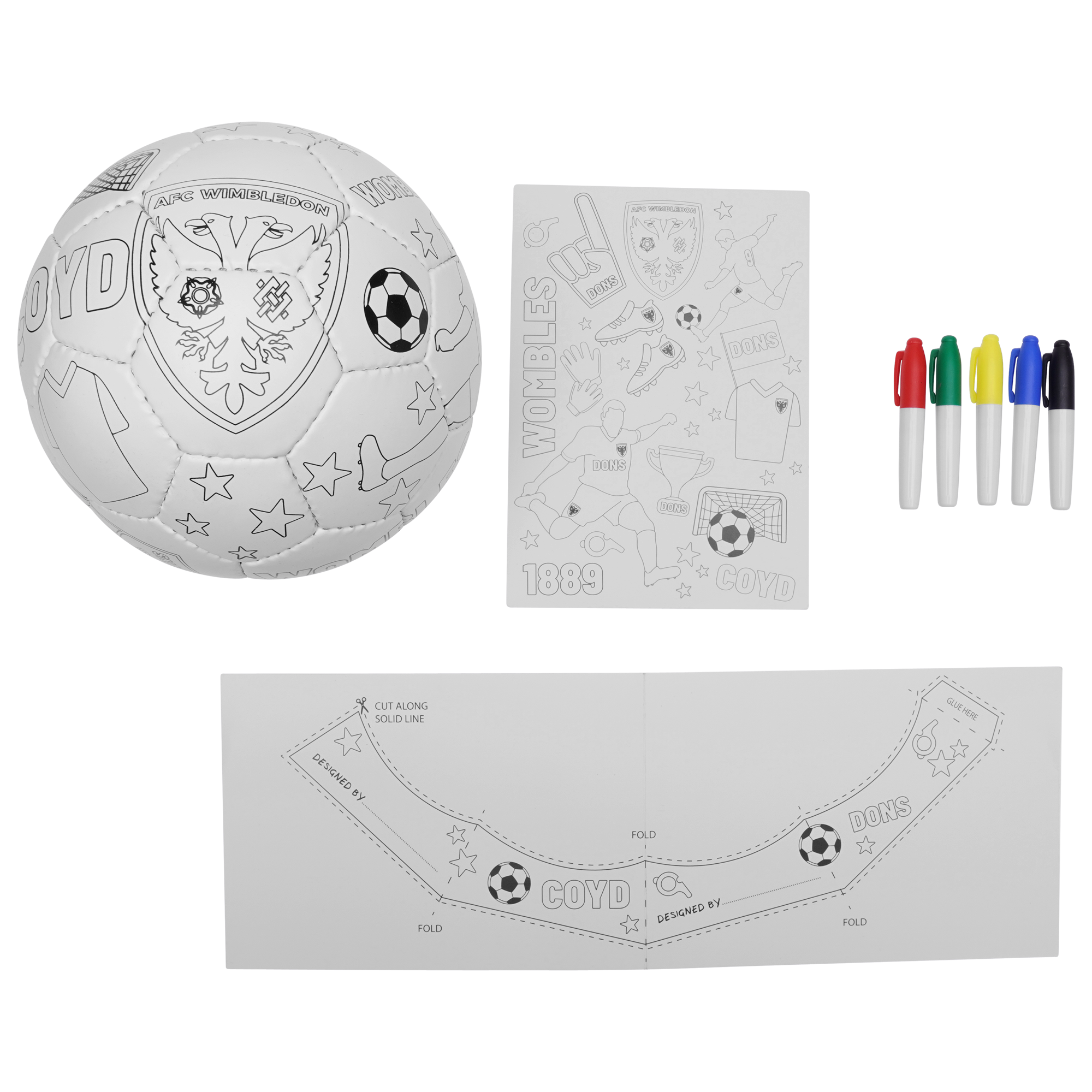 Colour In Football – AFC Wimbledon Shop
