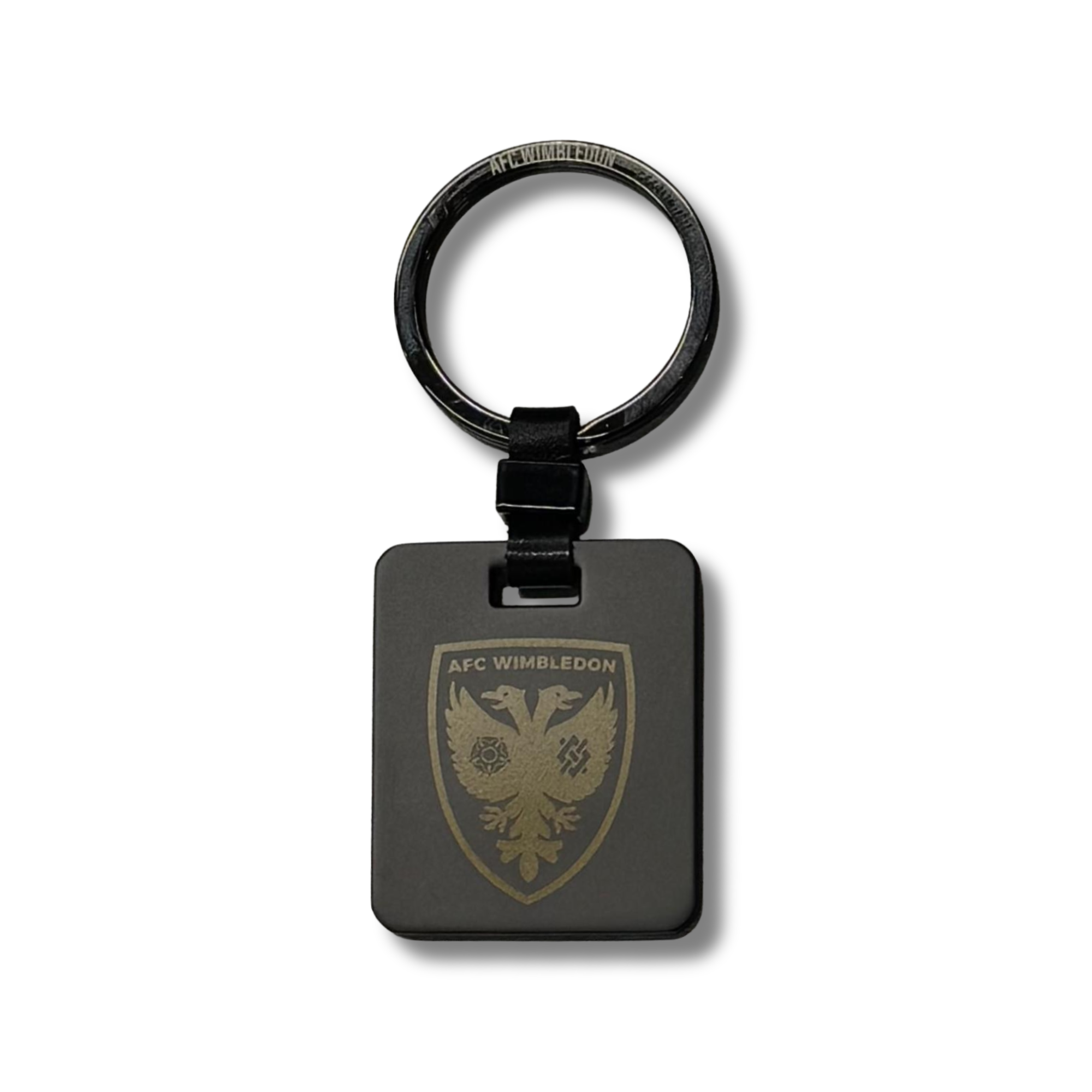 Premium Black & Gold Keyring – AFC Wimbledon Shop