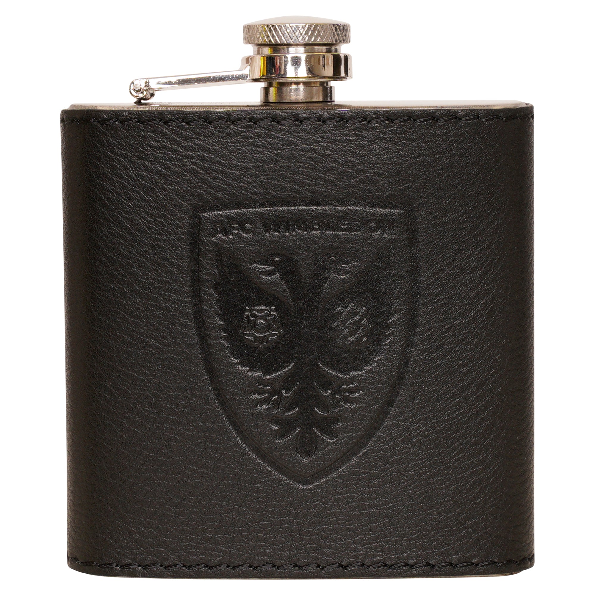 SALE Leather Hip Flask – AFC Wimbledon Shop